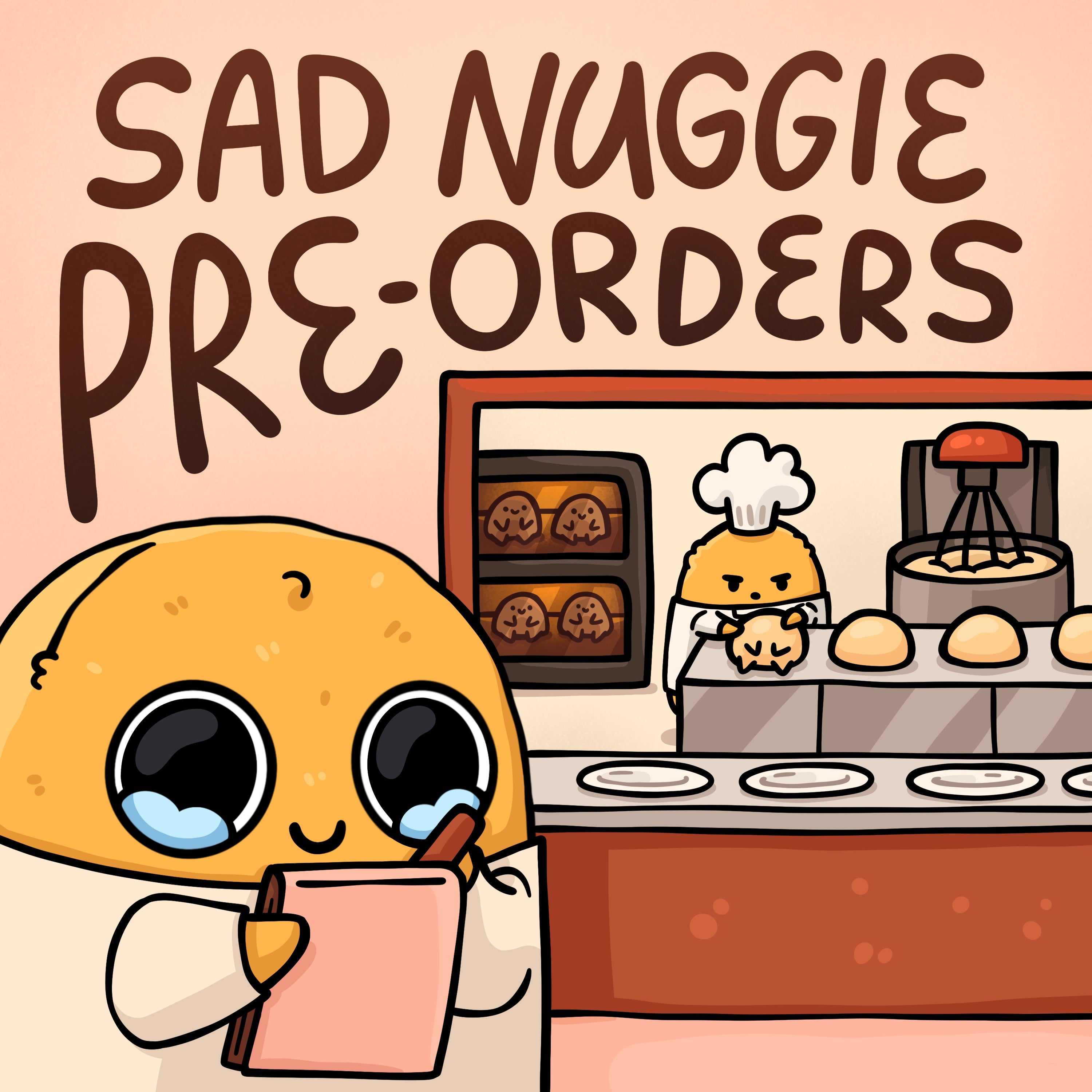 Sad Nuggie Plush Pre-Orders