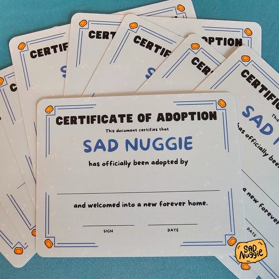 Original Sad Nuggie Plush